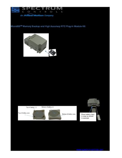 Installation_Instructions_SMK-001 – Spectrum Controls